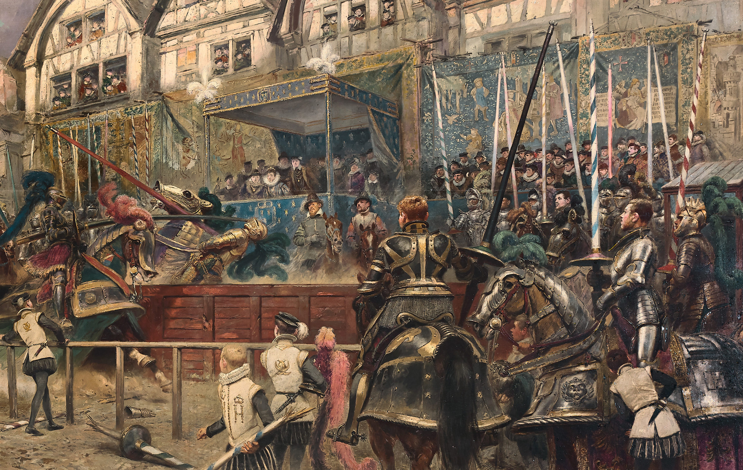 EDOUARD DETAILLE - René Millet - Tableaux & Dessins anciens